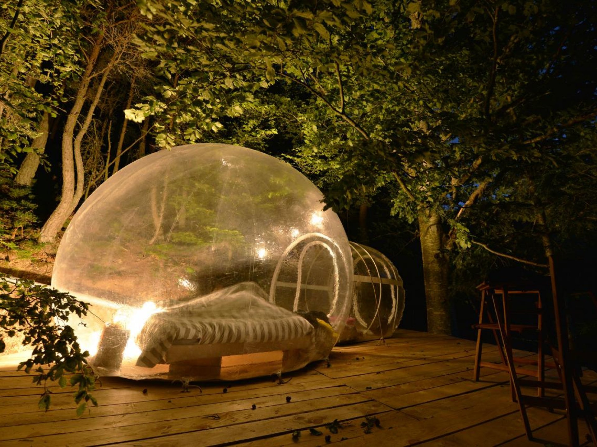 Petite Bulle transparente n°1 - Idées de Weekend Insolite